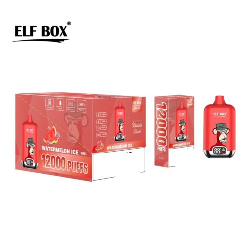 ELF BOX DIGITAL 12000 Puffs LED Display Disposable Vape Wholesale - VapeXYZ